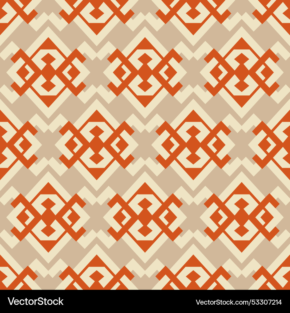 Southwestern aztec seamless pattern navajo print Vector Image