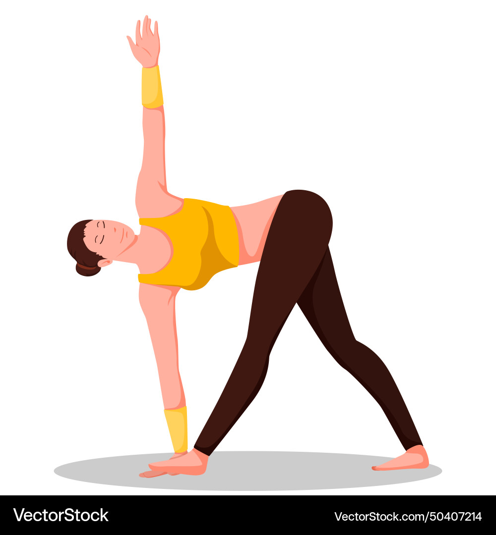 Women doing yoga design Royalty Free Vector Image