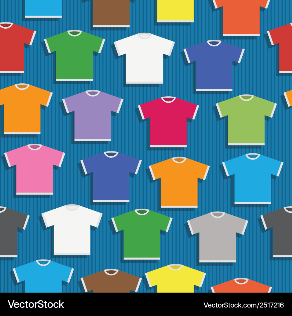 Tshirt pattern Royalty Free Vector Image - VectorStock