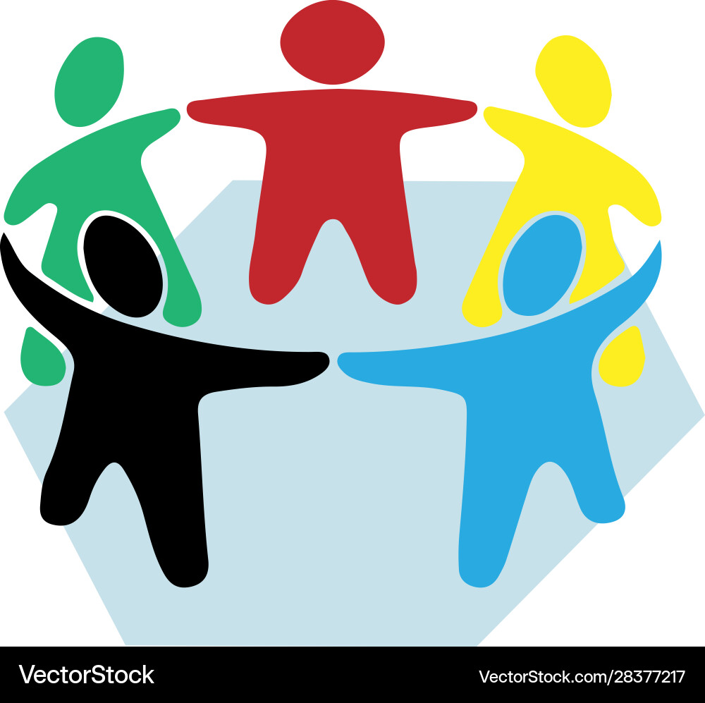 Collaboration and Participation Icon Royalty Free Vector