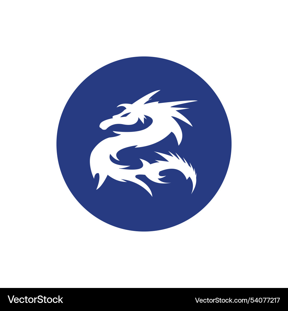 Dragon icon Royalty Free Vector Image - VectorStock