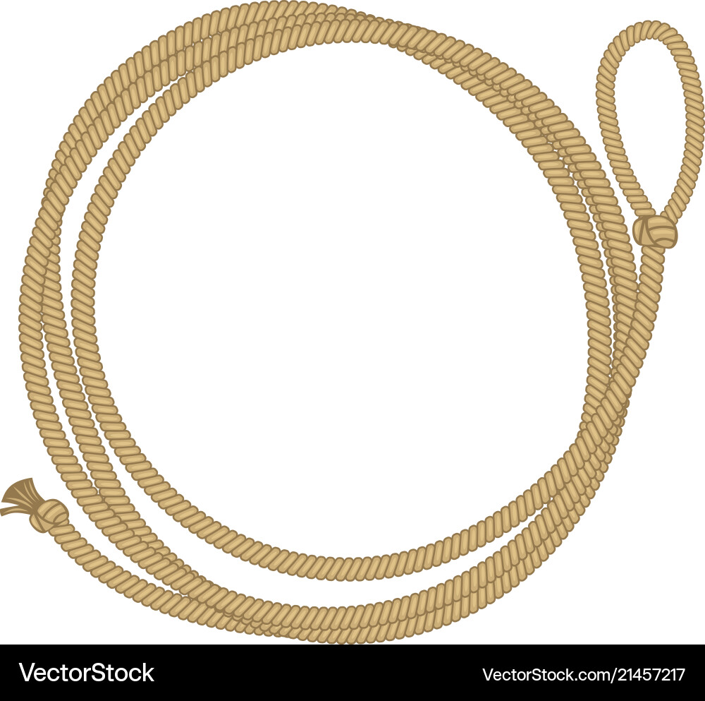 Lasso circle frame Royalty Free Vector Image - VectorStock