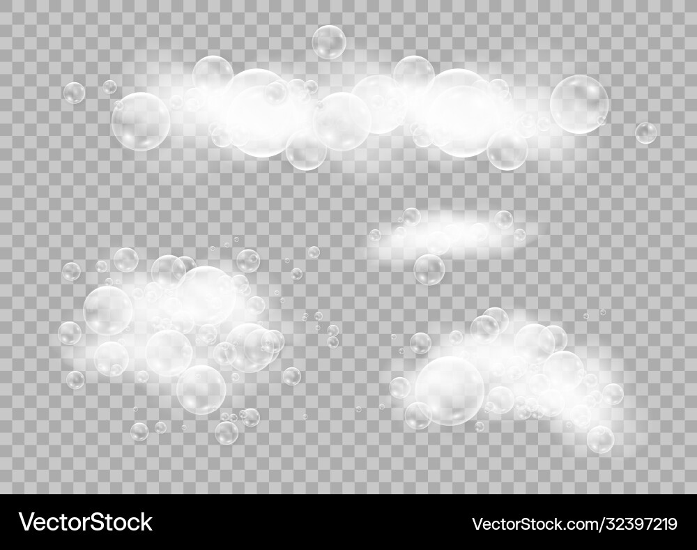Foam and bubbles Royalty Free Vector Image - VectorStock