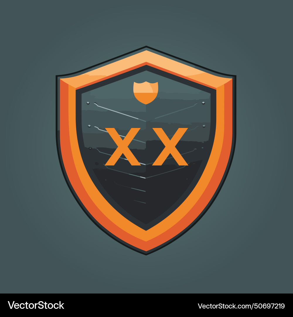 Mobile safety diagnostics filled colorful initial Vector Image