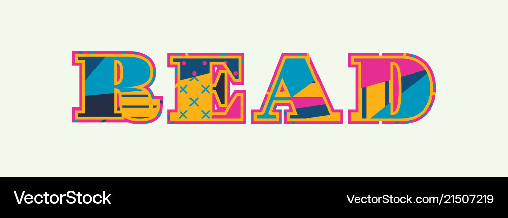 Read concept word art Royalty Free Vector Image