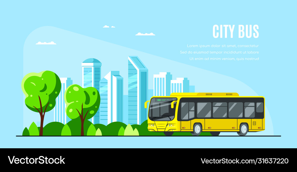 Bus stop Royalty Free Vector Image - VectorStock