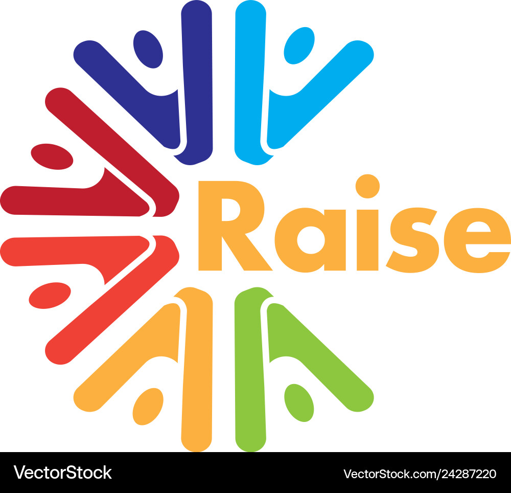Rise success logo designs Royalty Free Vector Image