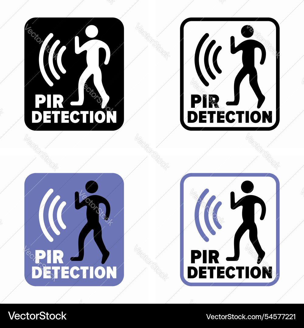 Pir Erkennungsinformationszeichen Lizenzfreies Vektorbild