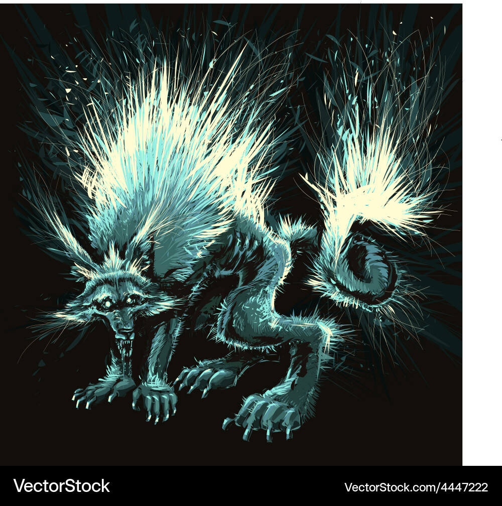 Werewolf Royalty Free Vector Image - VectorStock
