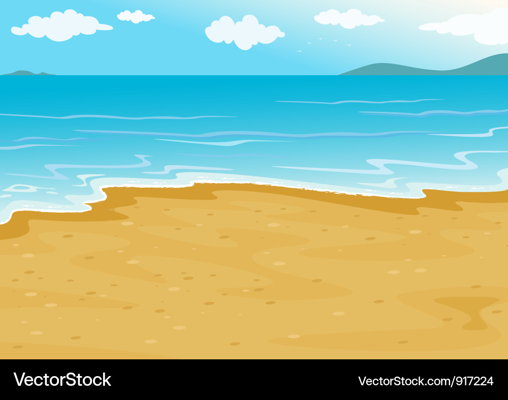 Beach Royalty Free Vector Image - VectorStock