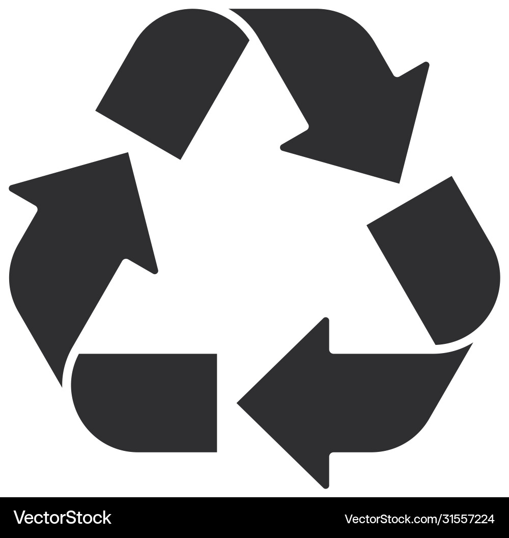 Recycling Symbol Royalty Free Vector Image - VectorStock