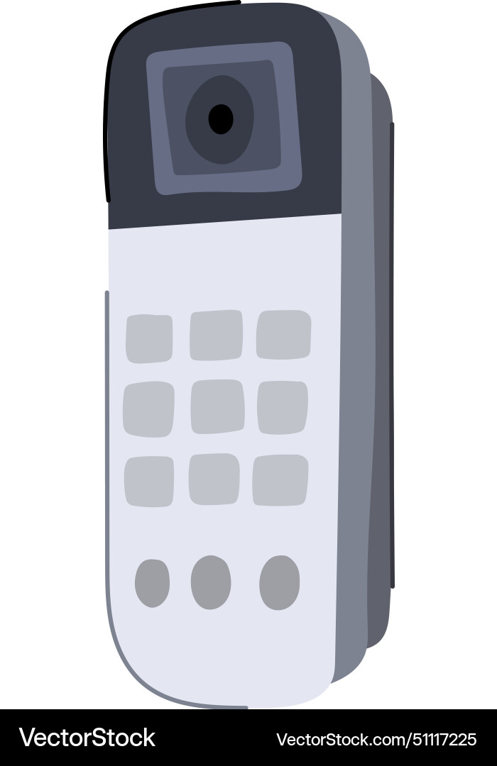 Control smart home hub cartoon Royalty Free Vector Image