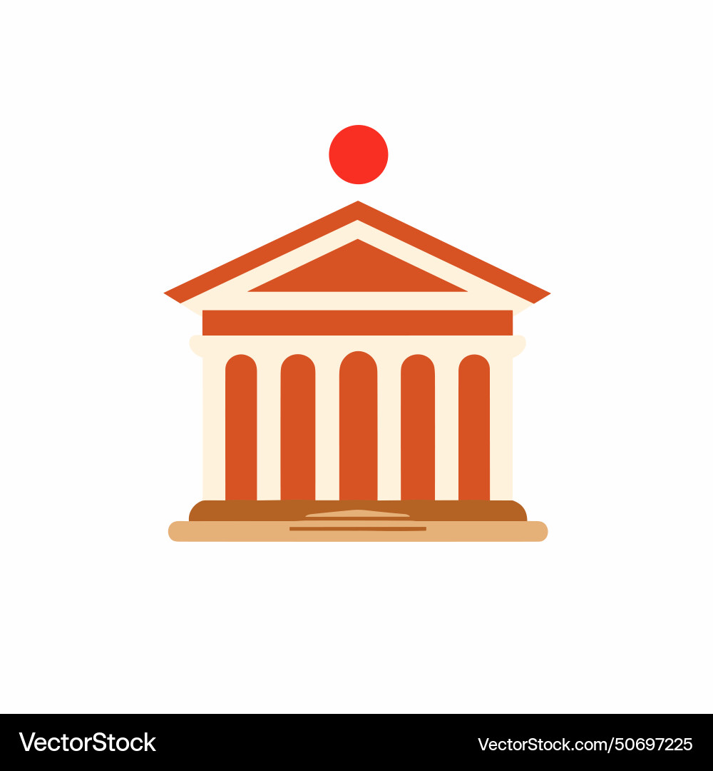 Managing debt obligations filled colorful logo Vector Image