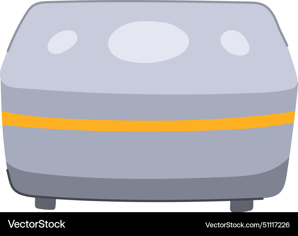 Device smart home hub cartoon Royalty Free Vector Image