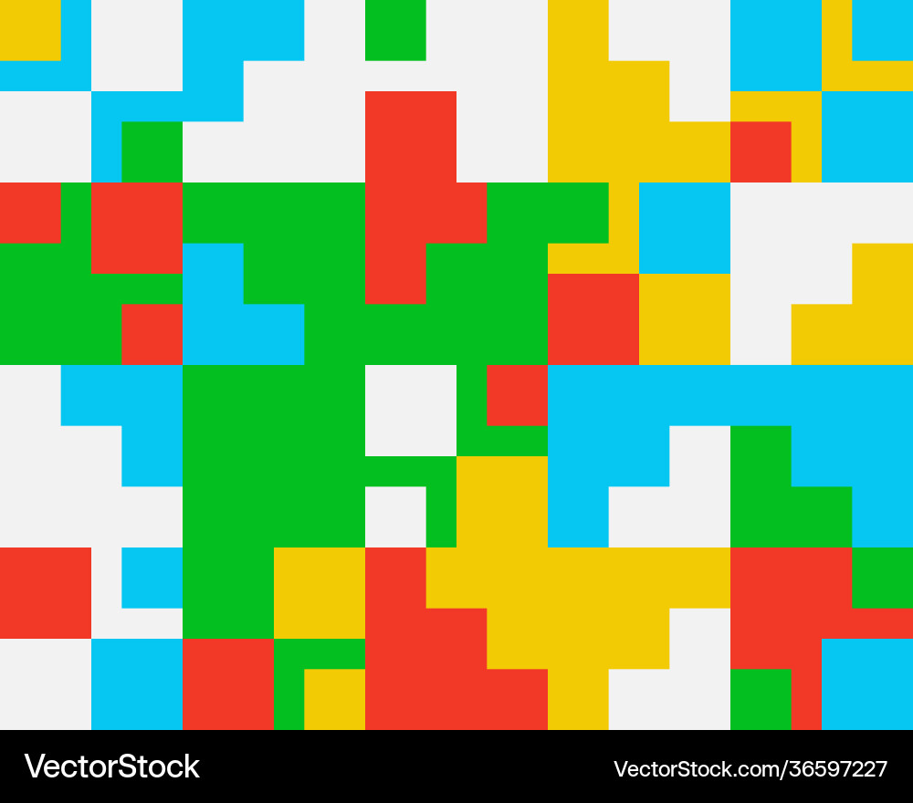 Colorful geometric pattern design Royalty Free Vector Image
