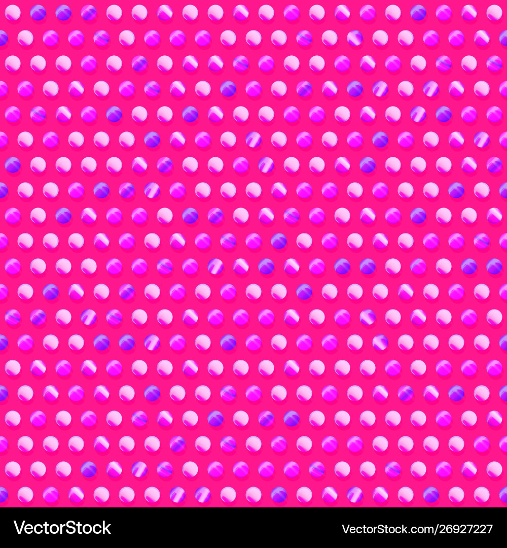Pink circle pattern Royalty Free Vector Image - VectorStock