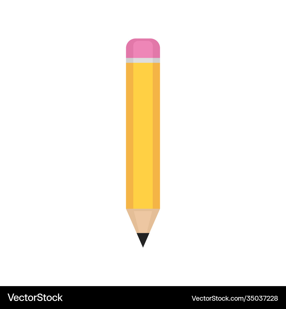 Pencil write icon Royalty Free Vector Image - VectorStock