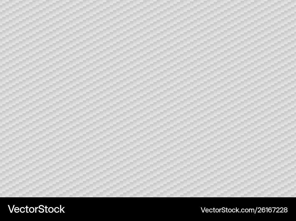 White Carbon Fiber Texture Royalty Free Vector Image