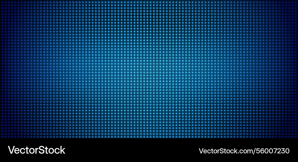 Led screen texture lcd monitor with dots pixel Vector Image