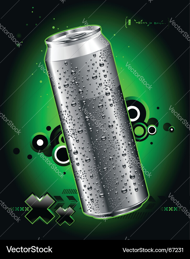 Can Royalty Free Vector Image - VectorStock