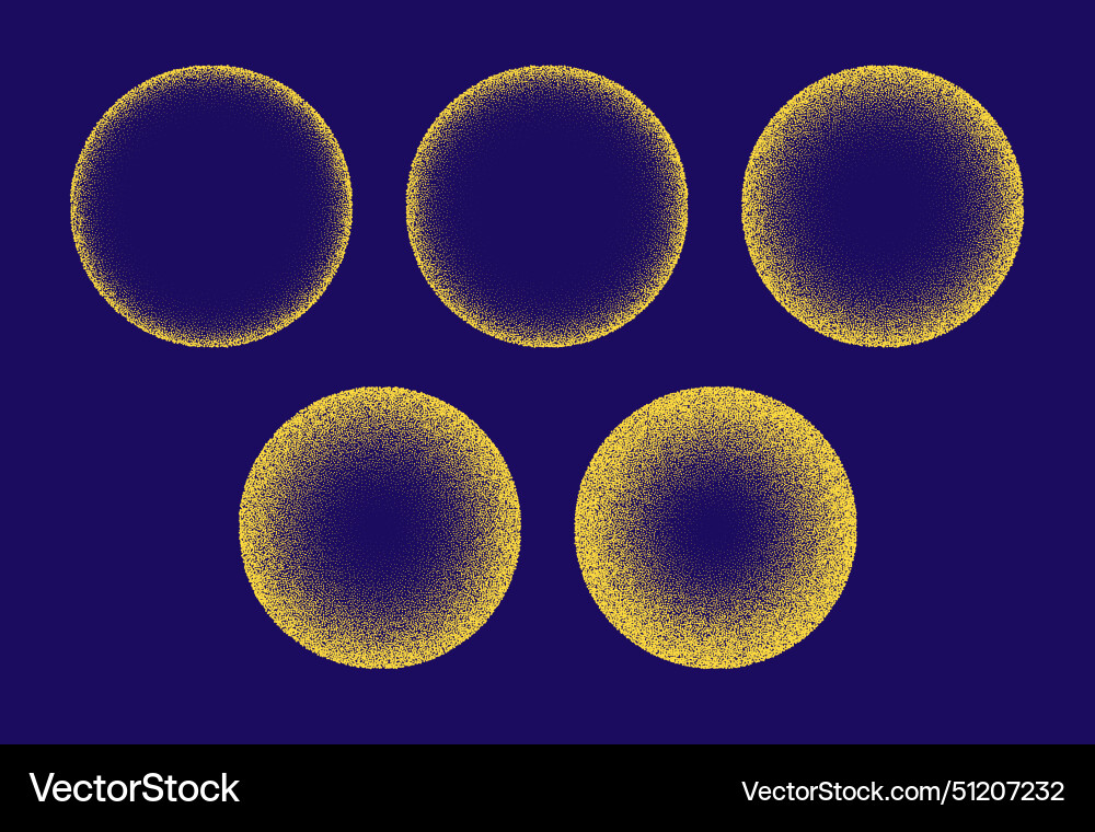 Circle dot pattern background digital Royalty Free Vector