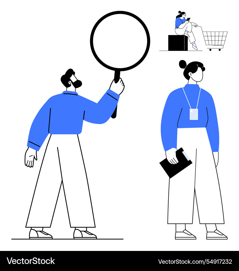 Exploring Career Paths And Opportunities Business Vector Image