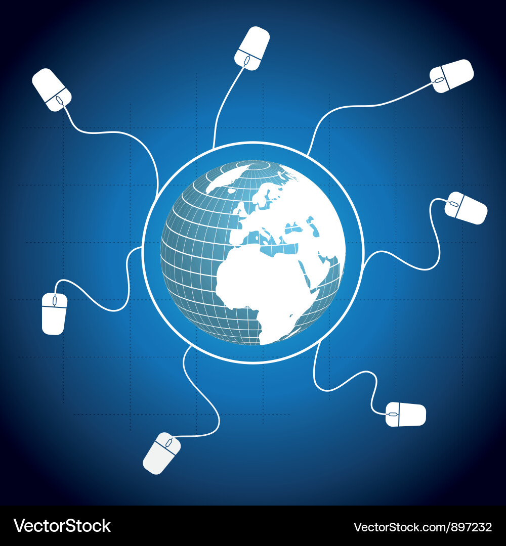 Global Connections Royalty Free Vector Image - VectorStock