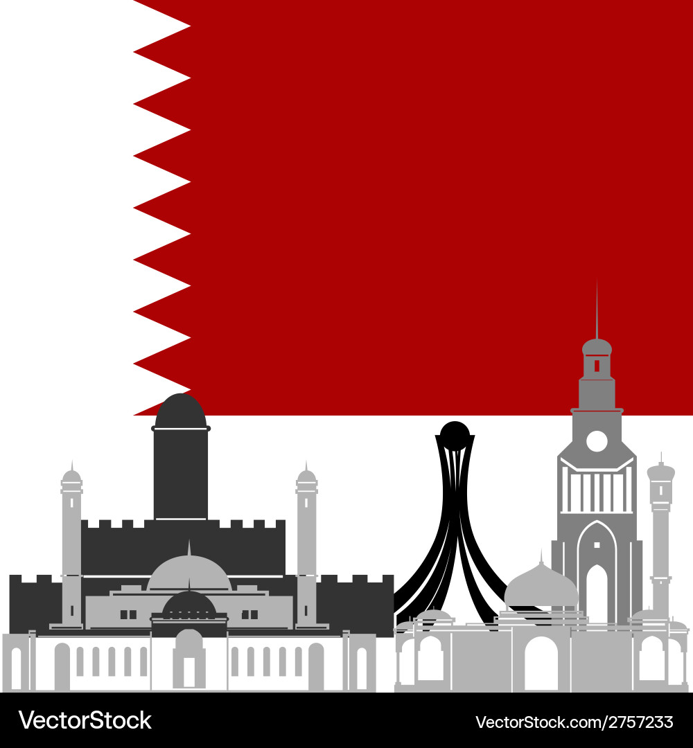 Bahrain Royalty Free Vector Image - VectorStock