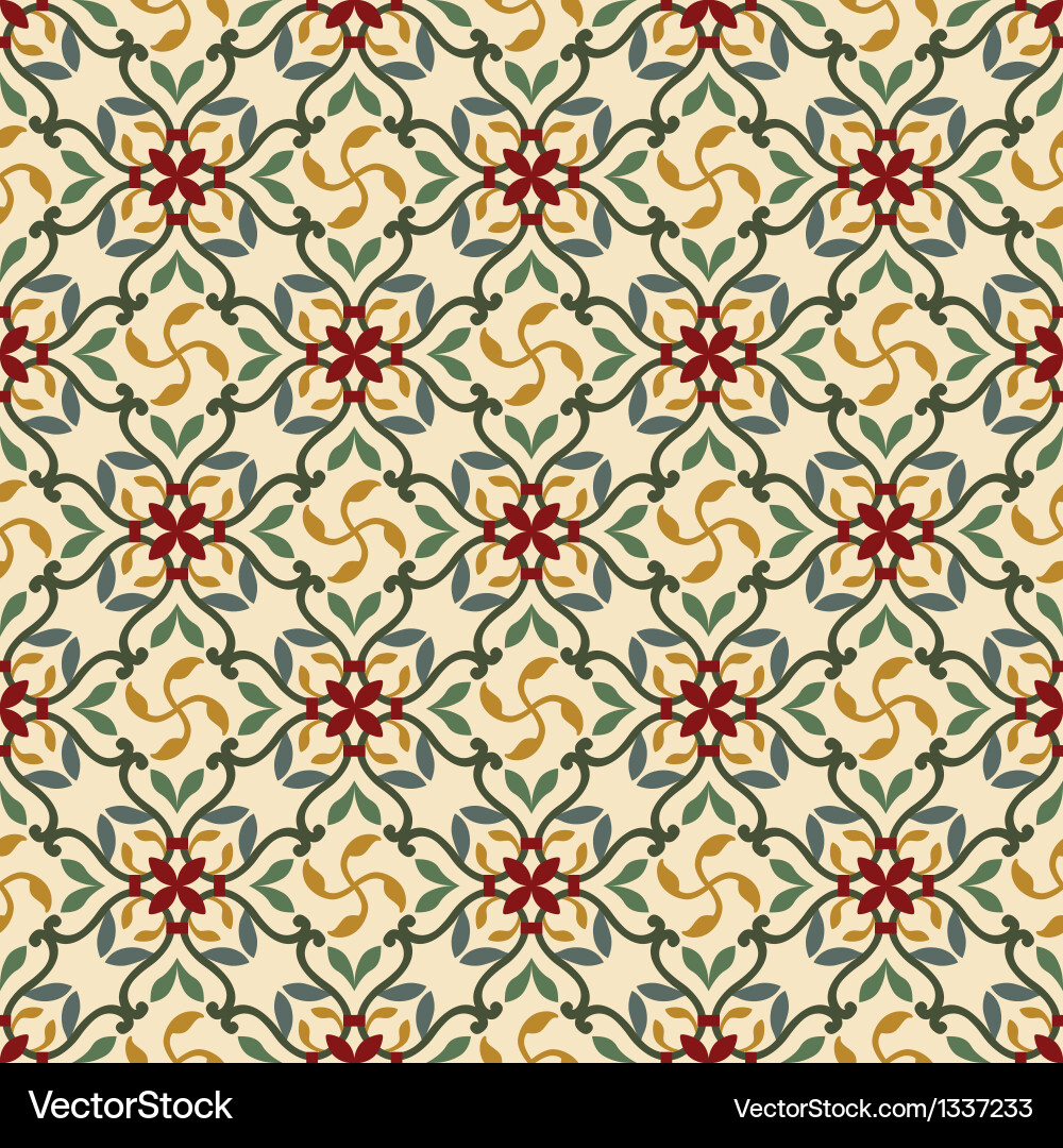 Classic vintage seamless pattern Royalty Free Vector Image