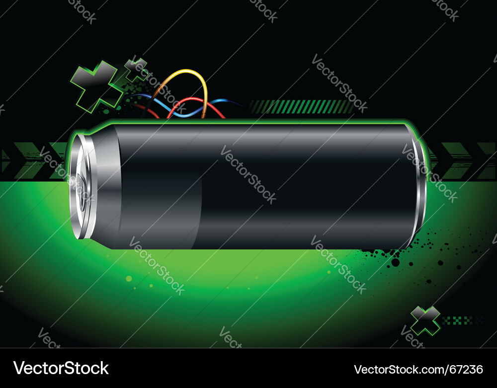 Can Royalty Free Vector Image - VectorStock