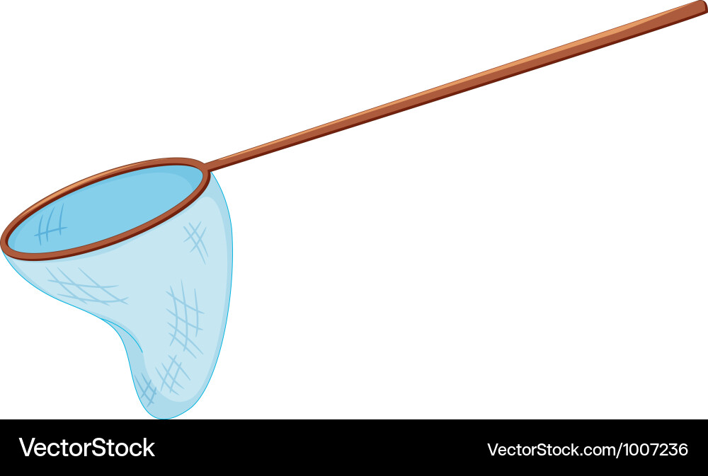 Catching net Royalty Free Vector Image - VectorStock