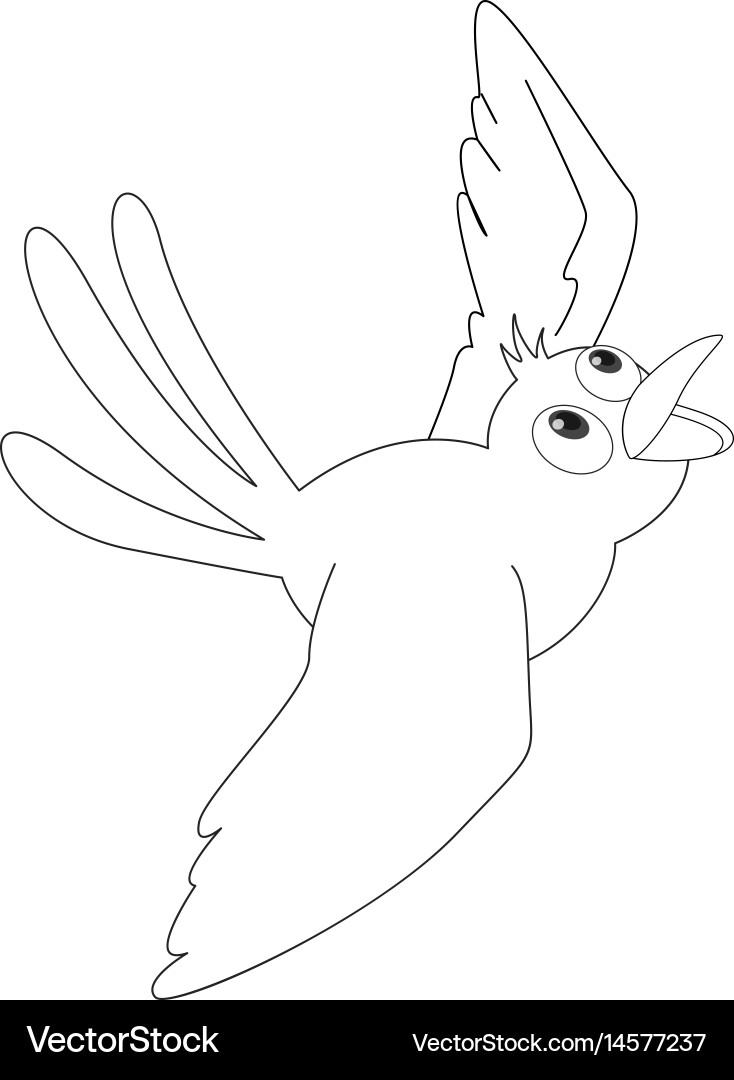 Bird Clipart Outline