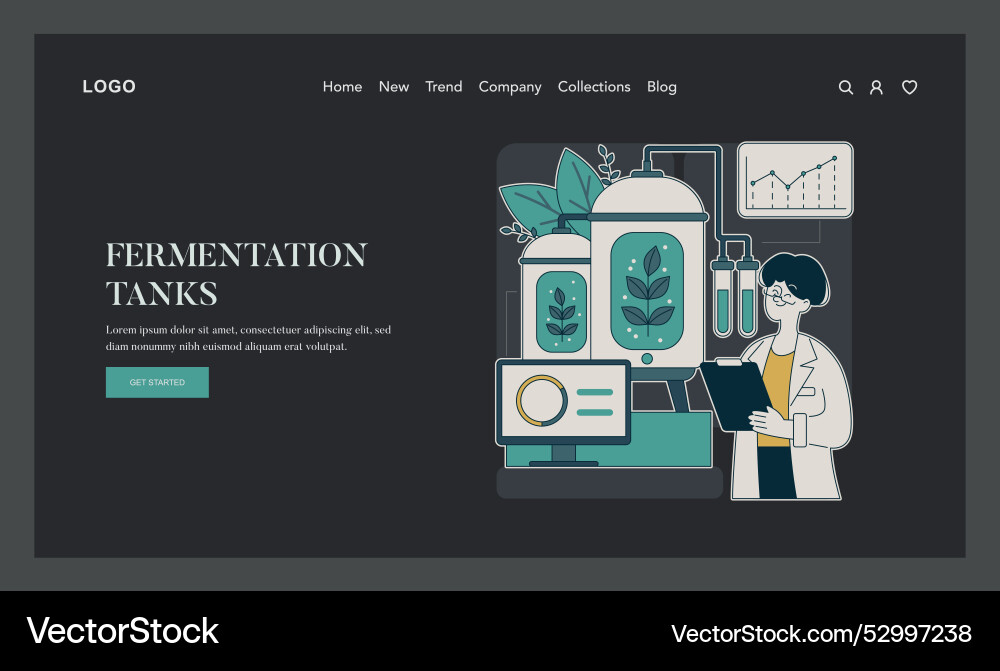 Biotechnology flat Royalty Free Vector Image - VectorStock