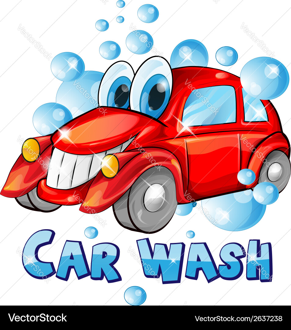 Animated Car Wash Cartoon Car Wash Building Stock Illustrations – 90