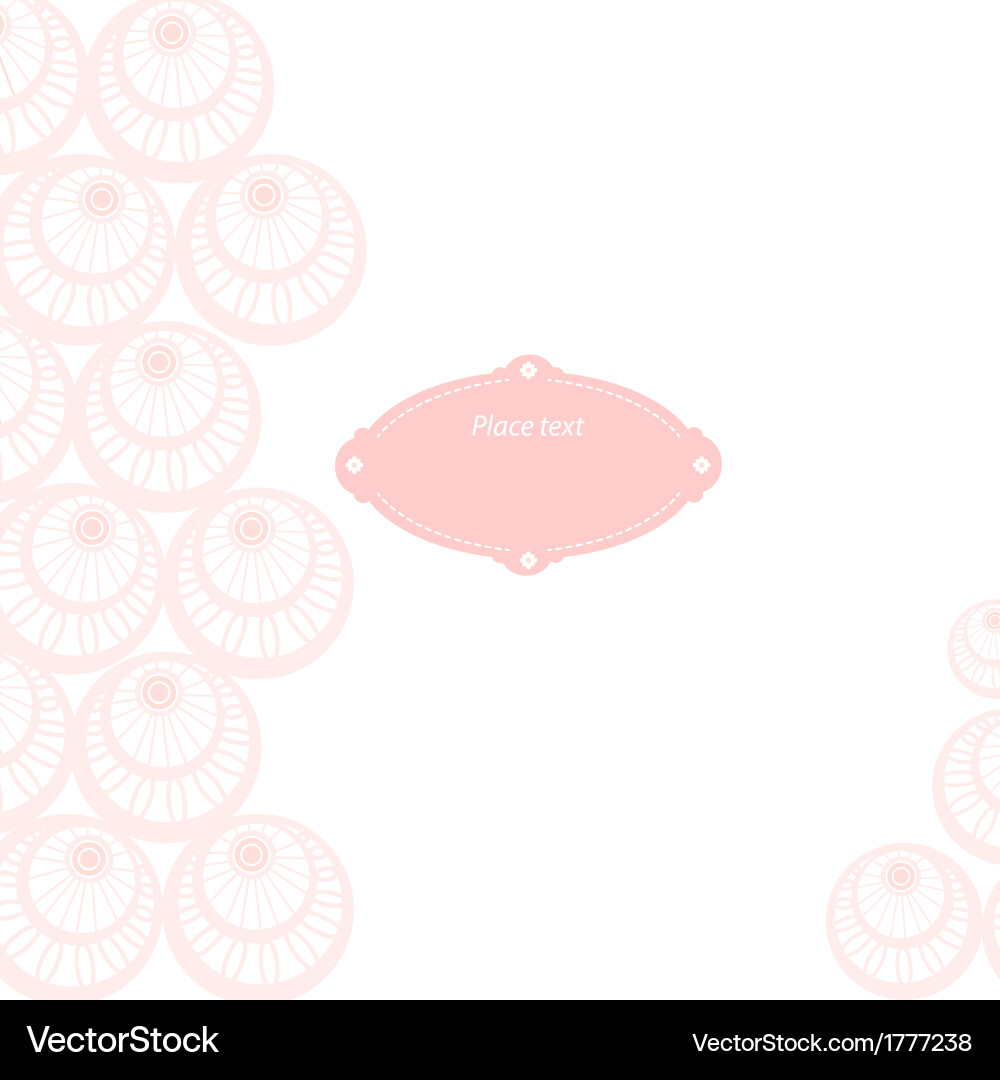 Elegant Wedding Invitation Card Royalty Free Vector Image