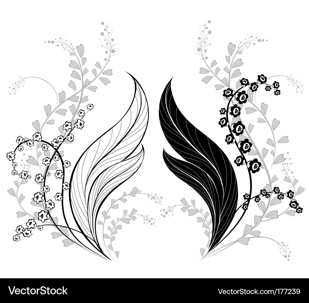 Floral background Royalty Free Vector Image - VectorStock