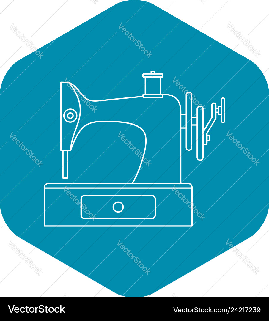 Sewing Machine Outline