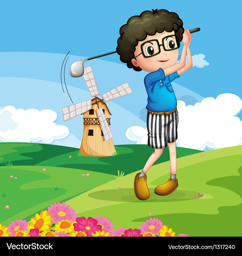 Golf Windmill Vector Images (53)