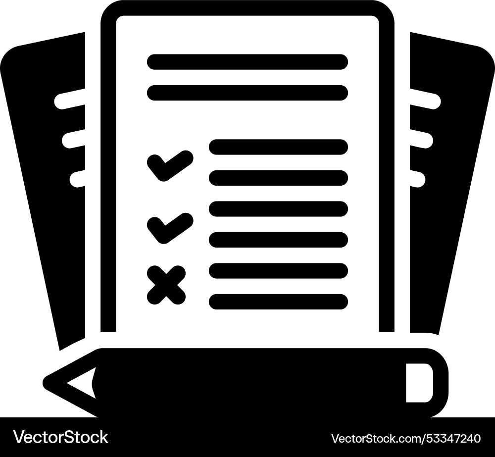 Exam Royalty Free Vector Image - VectorStock