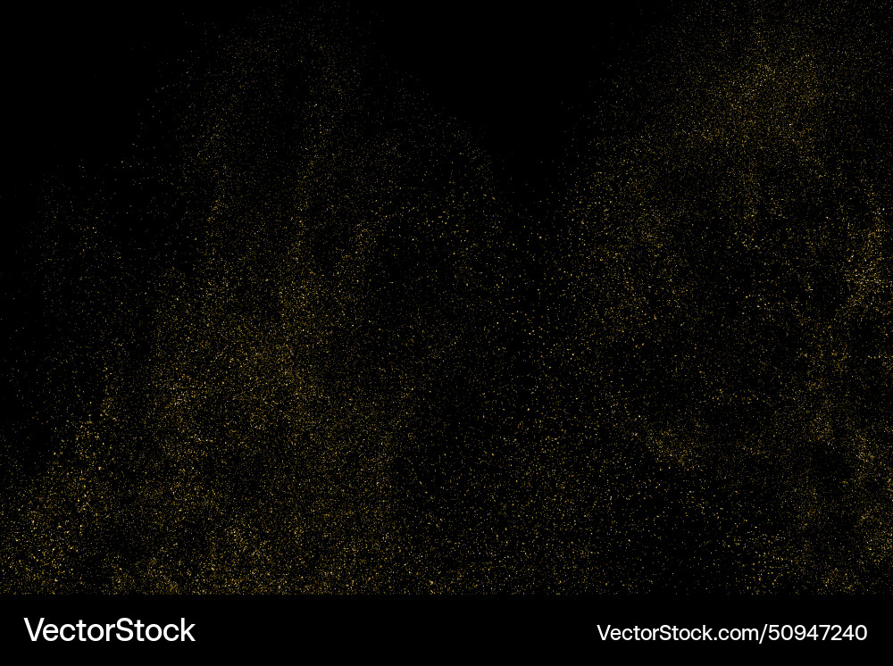 Golden stardust Royalty Free Vector Image - VectorStock