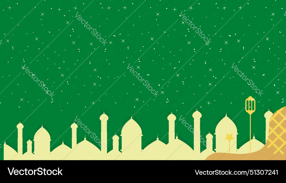 Seamless pattern islamic background with shapes Vector Image