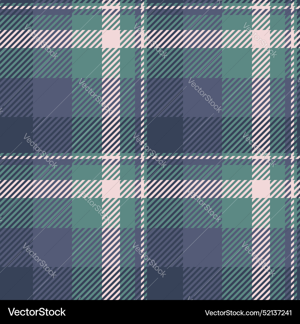 Textile design of textured plaid checkered fabric Vector Image