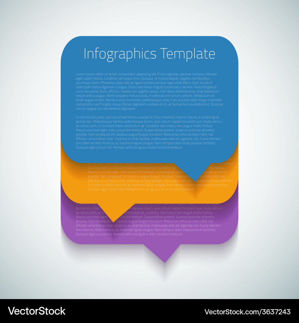 Web infographic timeline bubble template layout Vector Image