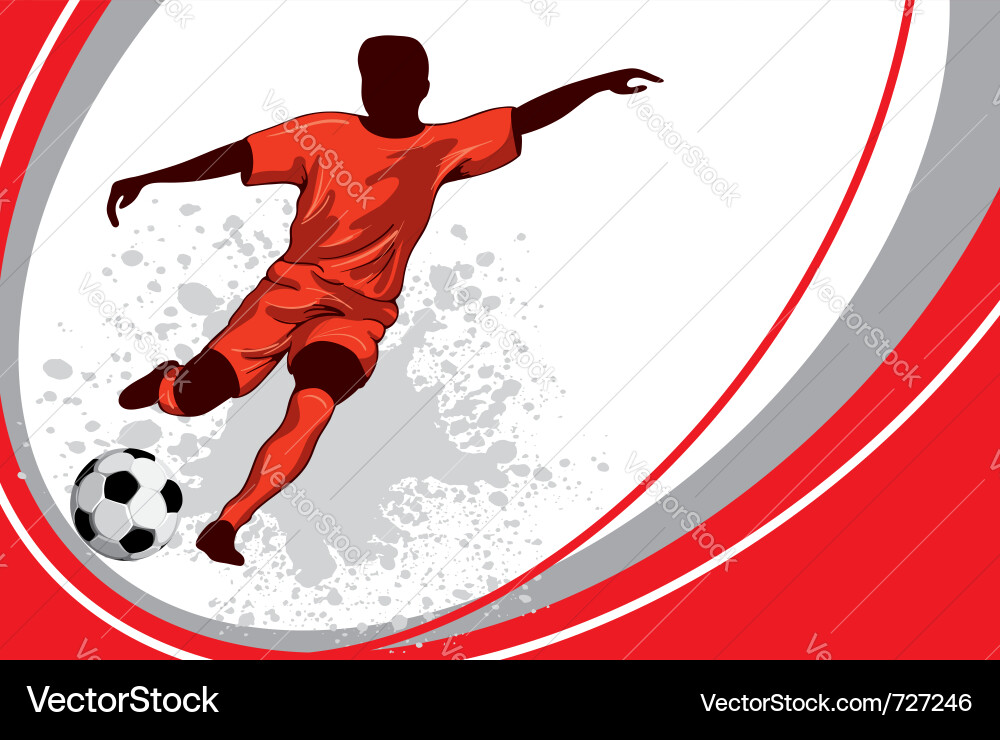 Football poster Royalty Free Vector Image - VectorStock