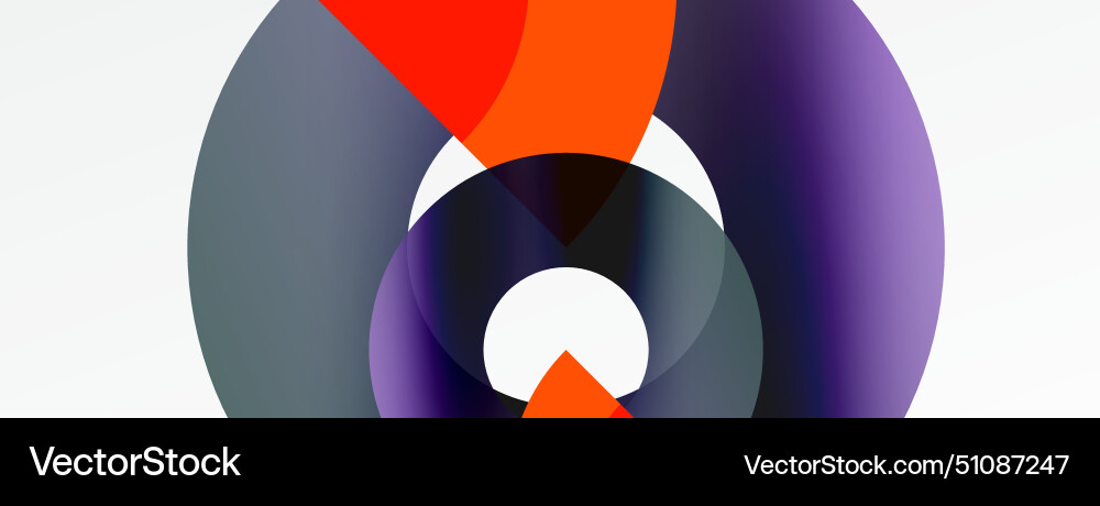 A colorful circle with white center Royalty Free Vector