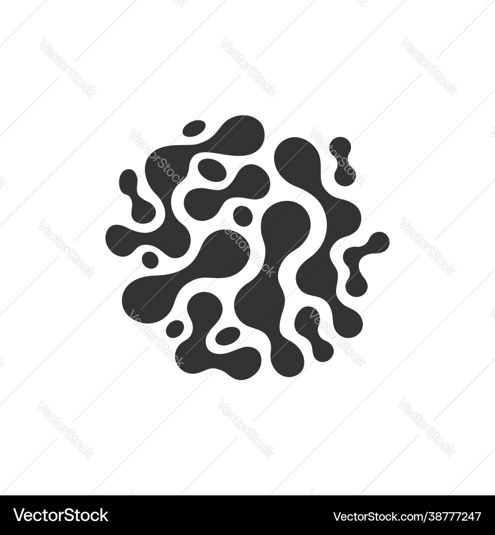 Probiotic Bacteria Icon Royalty Free Vector Image