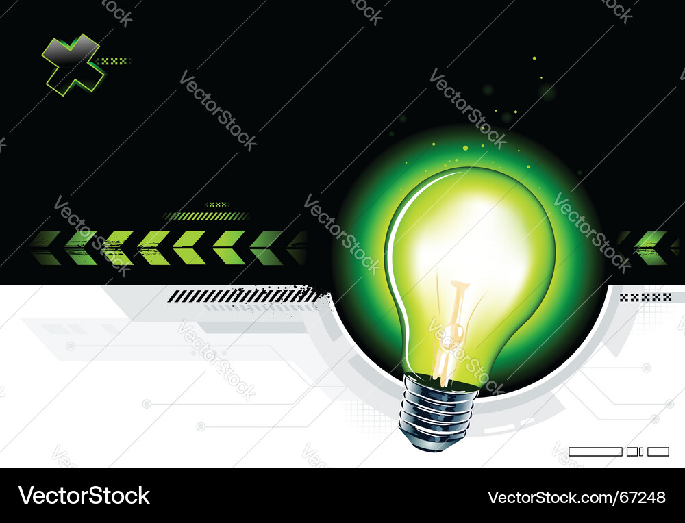 High Tech Lamp Background Royalty Free Vector Image