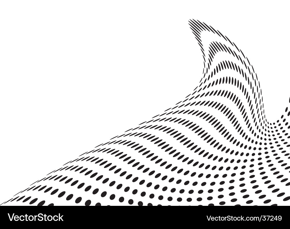 Tall wave Royalty Free Vector Image - VectorStock