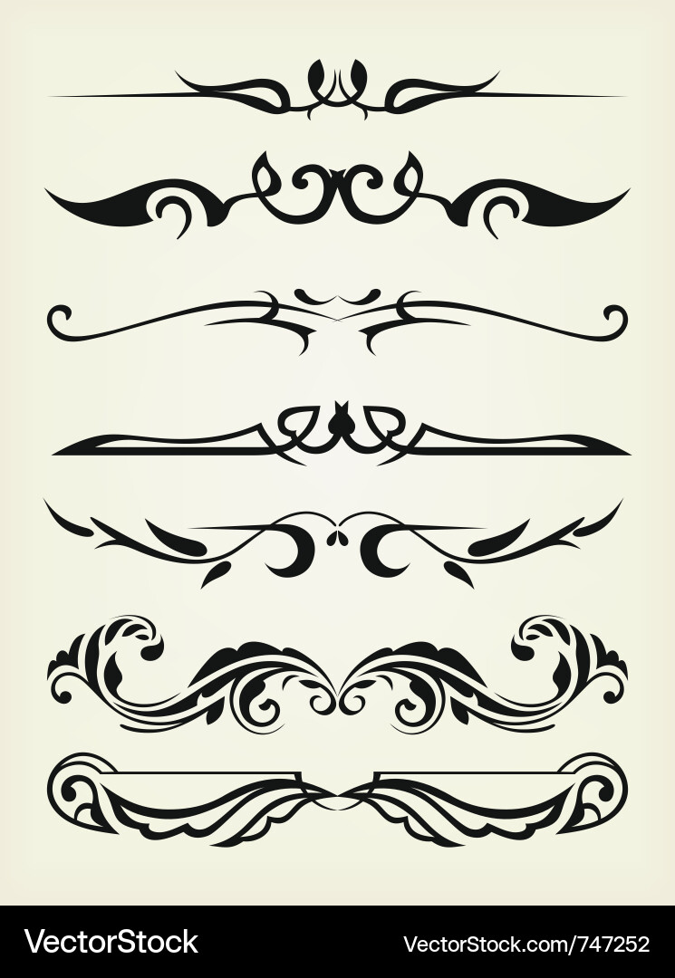 Calligraphy Royalty Free Vector Image - VectorStock
