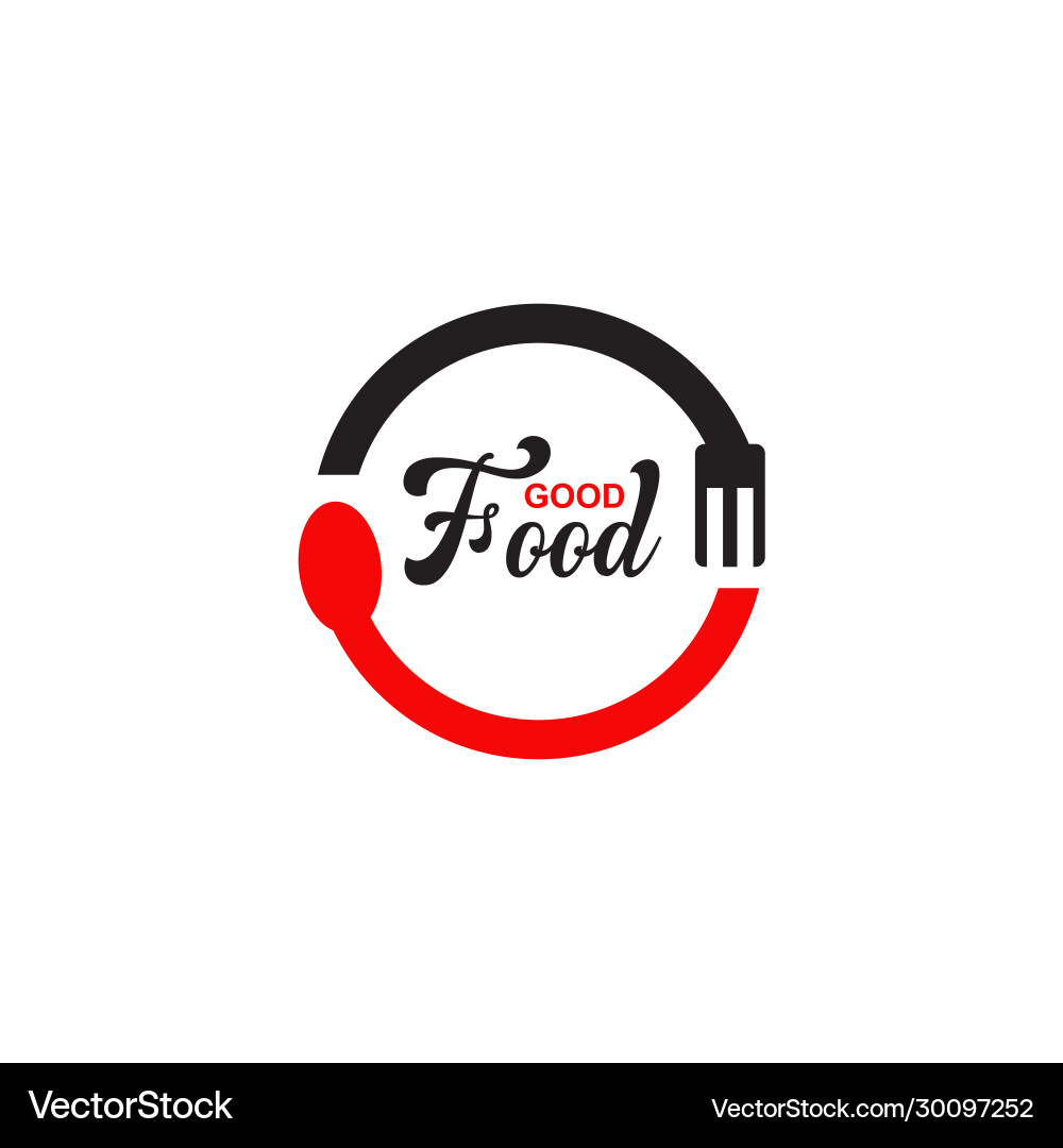Food Logo Design Green Food Logo Design
